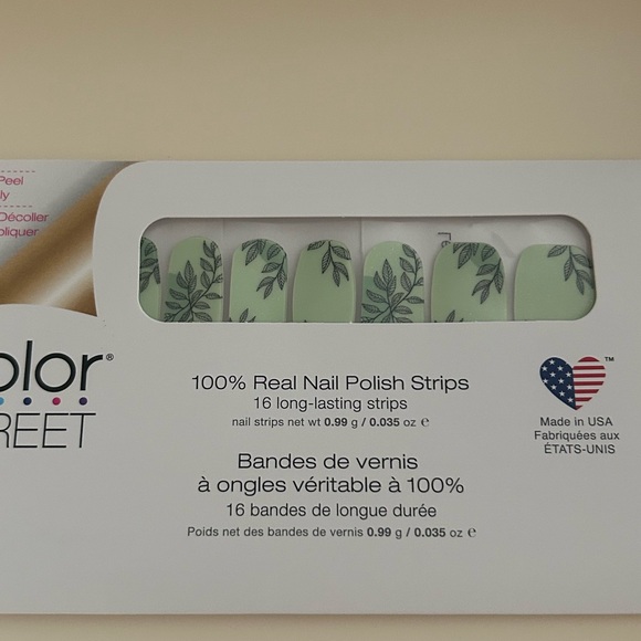 Color Street | Makeup | Color Street Leaf Of Faith Nail Strips | Poshmark